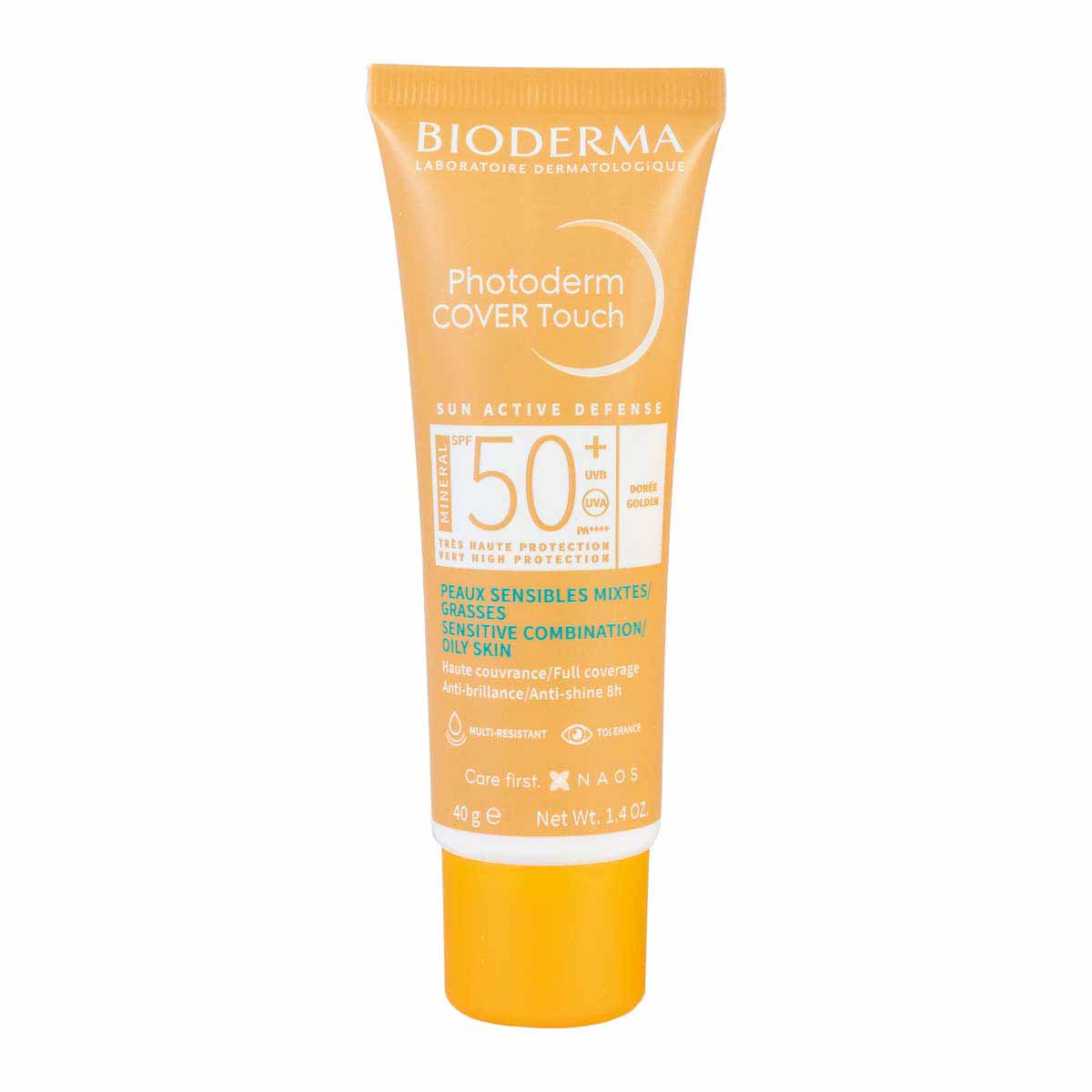 Protector Solar Cover Touch Mineral Fps 50 Bioderma 40gr Halo Skin